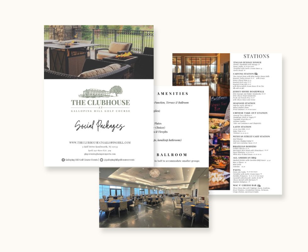 Social Events Venue at The Clubhouse at Galloping Hill